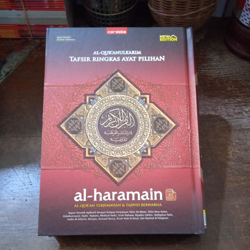 Jual Al-Haramain Al-Qur'an terjemahan & Tajwid Berwarna Al-Qur ...