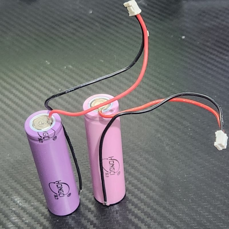 Jual Battery Batre Baterai Li-ion 18650 Hongli dan Polos 3.7V 1200mAh ...