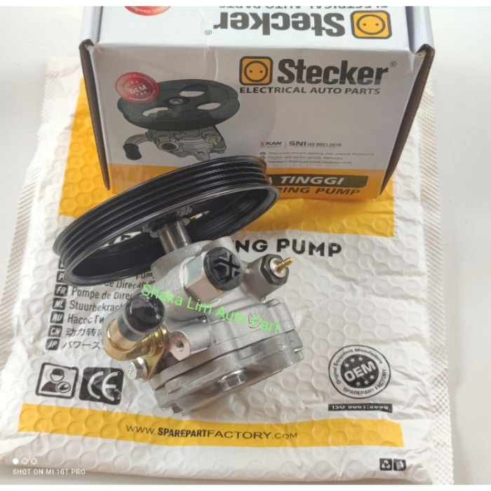 Jual Pompa Power Steering Suzuki Aerio / Baleno Next G MERK STECKER ...