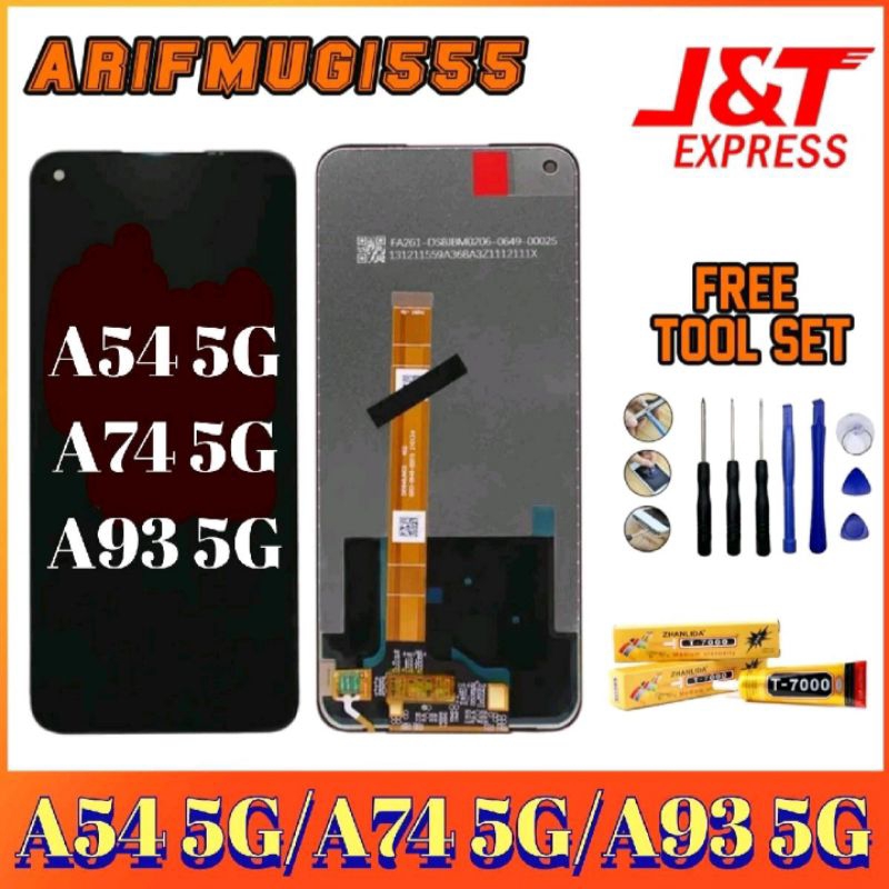 Jual LCD TOUCHSCREEN OPPO A54 5G - OPPO A74 5G - OPPO A93 5G CPH 2195 FREE TOOLS LEM FULLSET ...
