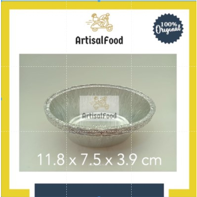 Jual Alutray Alumunium Tray OX 1225 - 100 PCS | Shopee Indonesia