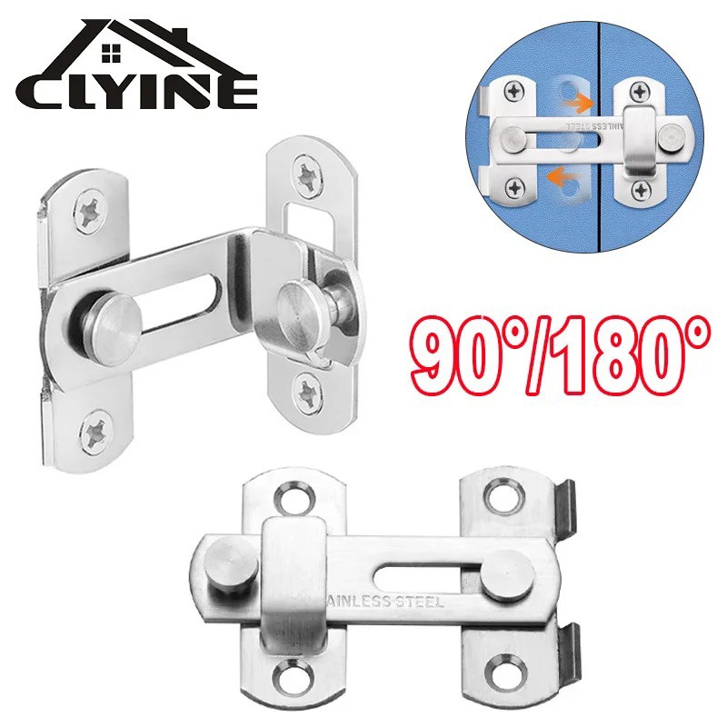 Jual Grendel Pintu sliding stainless 304 90 dan 180- Grendel Kunci ...
