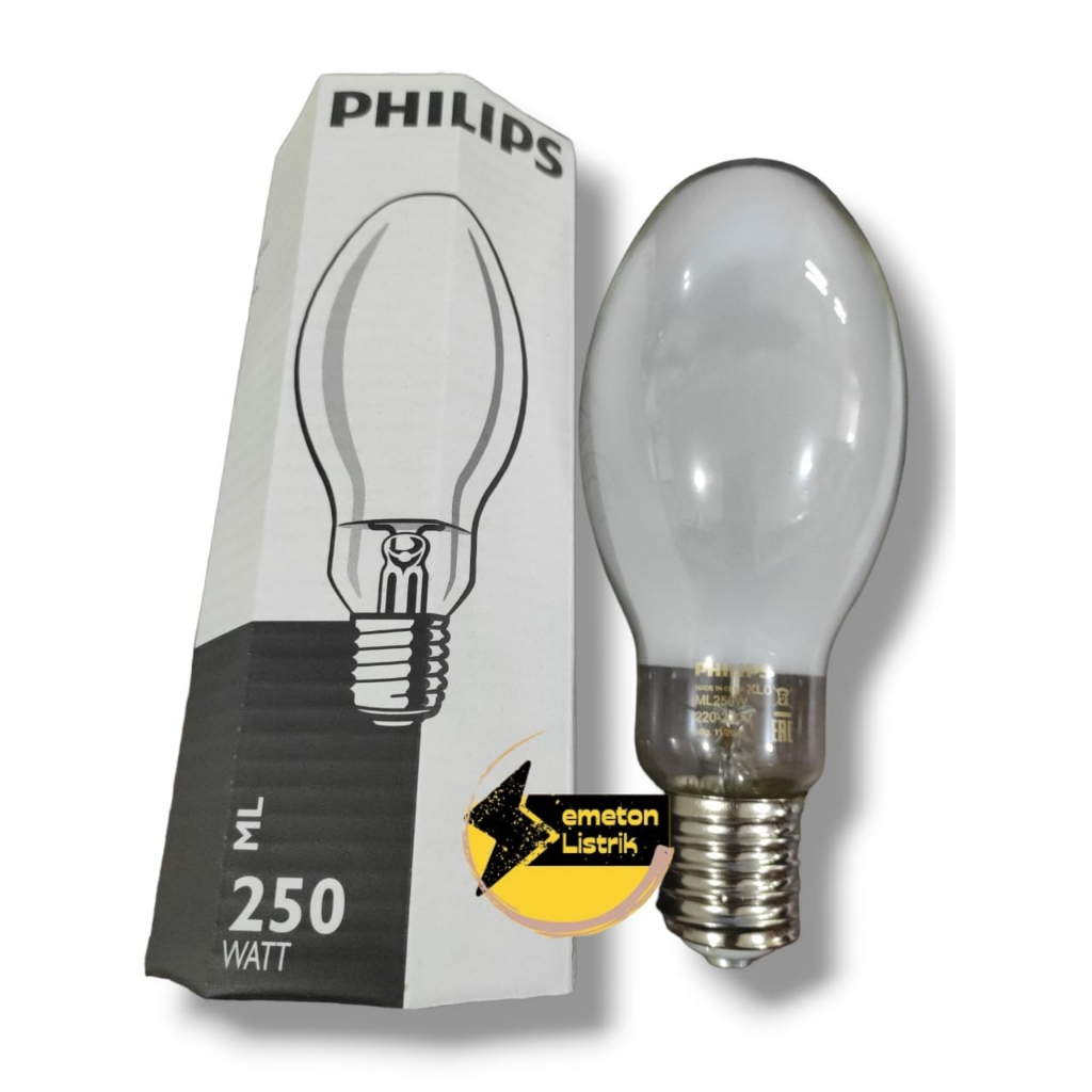 Jual LAMPU JALAN PHILIPS ML 250WATT LAMPU MERCURY PHILIPS FIT E40 ...