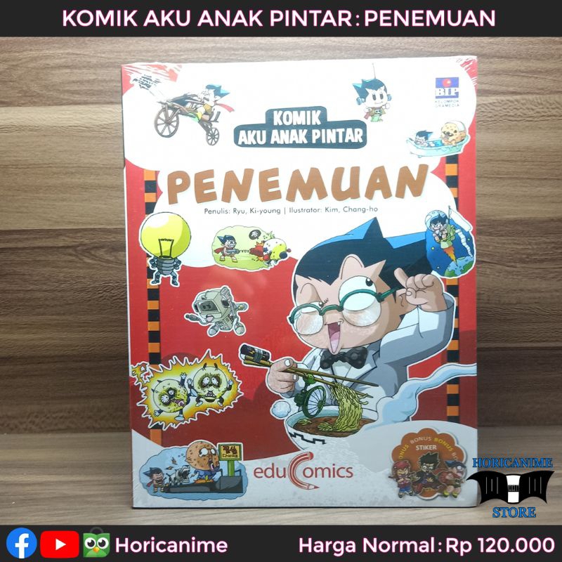 Jual Komik Aku Anak Pintar: Penemuan Segel by Ryu, Ki-Young & Kim ...