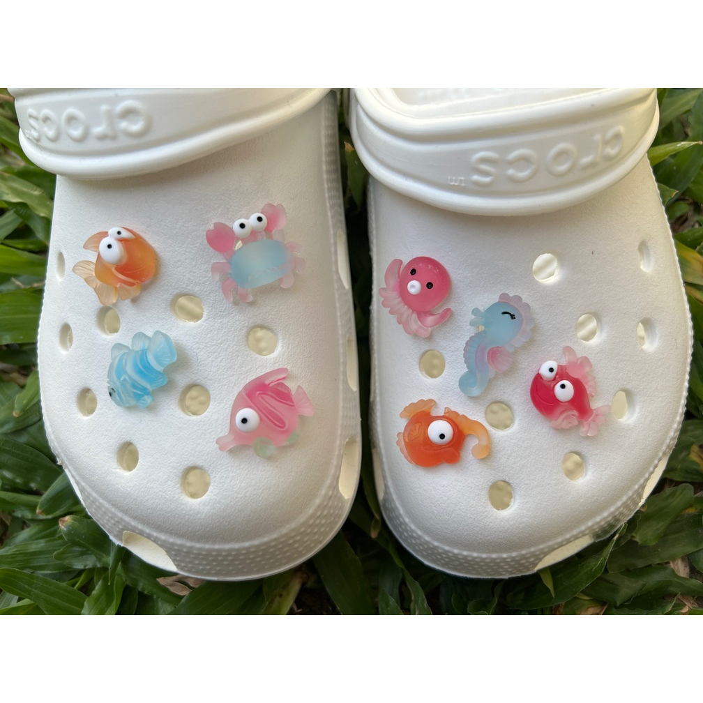 Jual Orchid Store - Aksesoris Jibbitz 3D 1 pcs Hiasan Sandal Crocs ...