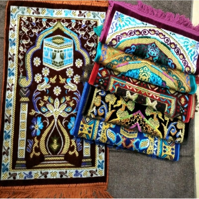 Jual 1Pcs Sajadah Muka Sajadah Mini Merek Hope Turky 35 cm x 60 cm ...