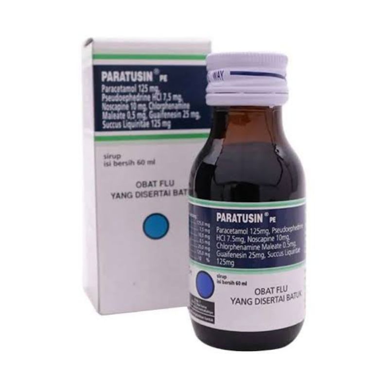 Jual Paratusin Syrup 60 Ml | Obat Flu dan Batuk | Shopee Indonesia