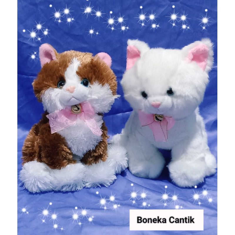 Jual Boneka kucing duduk dan lying cat boneka cantik | Shopee Indonesia
