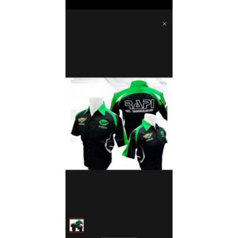 Jual KEMEJA RAPI FULL BORDIR BAJU RAPI PENDEK TANGAN BAJU RADIO SERAGAM ...