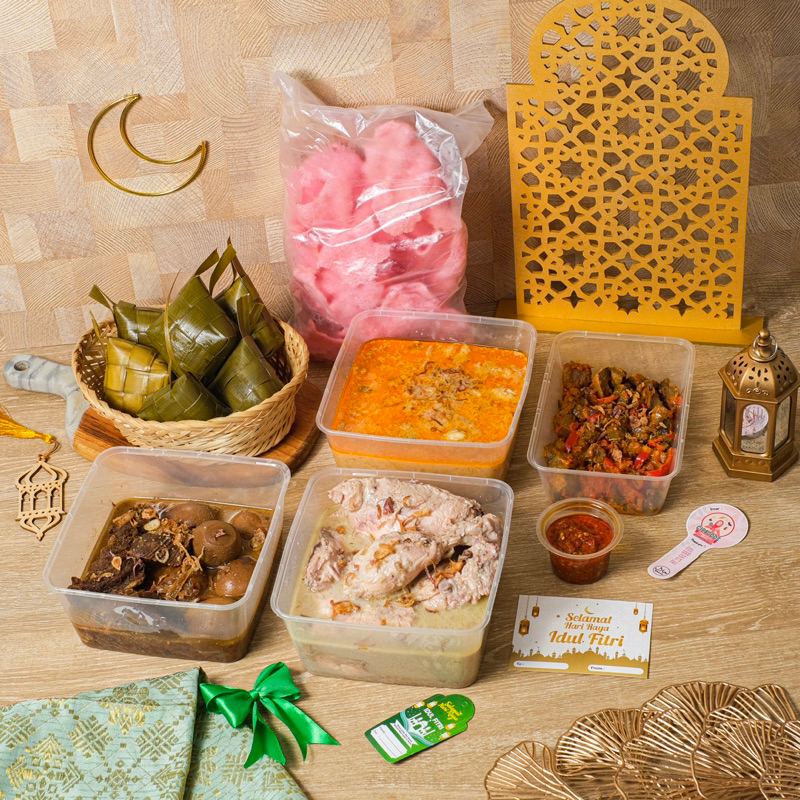 Jual PAKET KETUPAT LEBARAN / PAKET KETUPAT SAYUR / PAKET KETUPAT IDUL ...