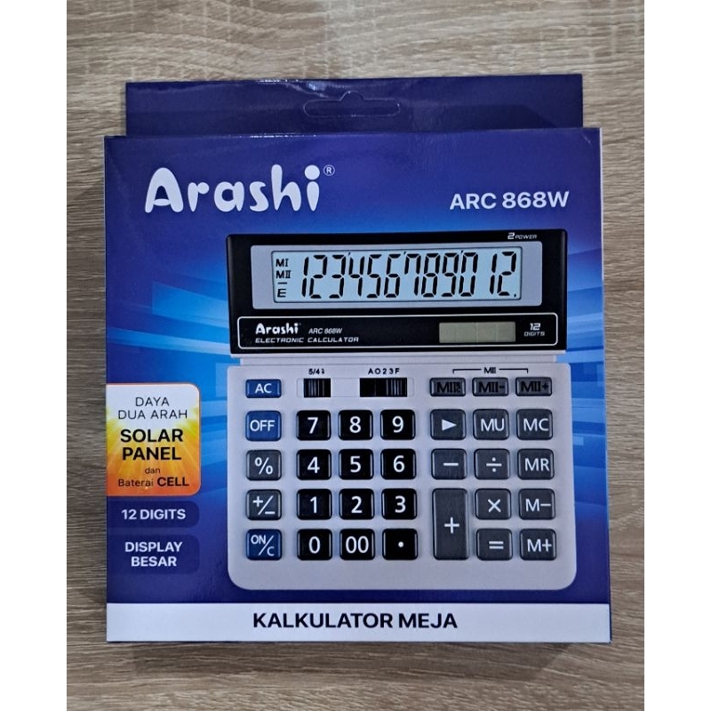 Jual KALKULATOR ARASHI SOLAR PANEL | Shopee Indonesia