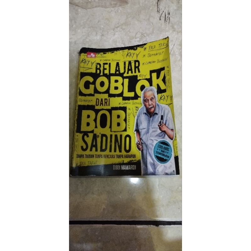 Jual buku belajar goblok dari bob sadino | Shopee Indonesia Jual buku belajar goblok dari bob sadino | Shopee Indonesia