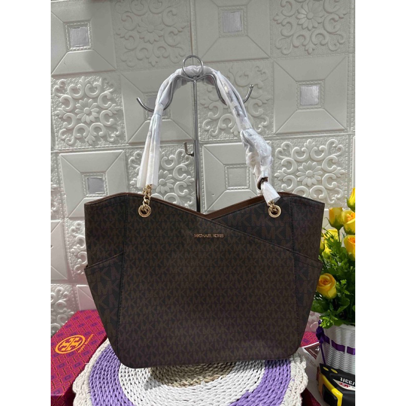 Jual tas mk jet set shoulder orginal / tas michael kors original jet ...