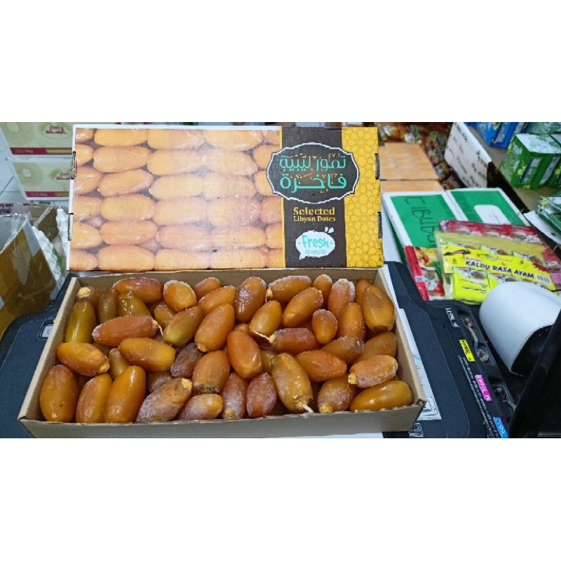 Jual Kurma Ruthob Libya 1kg - Kurma Terbaik Rasa Manis, Segar, Ukuran ...