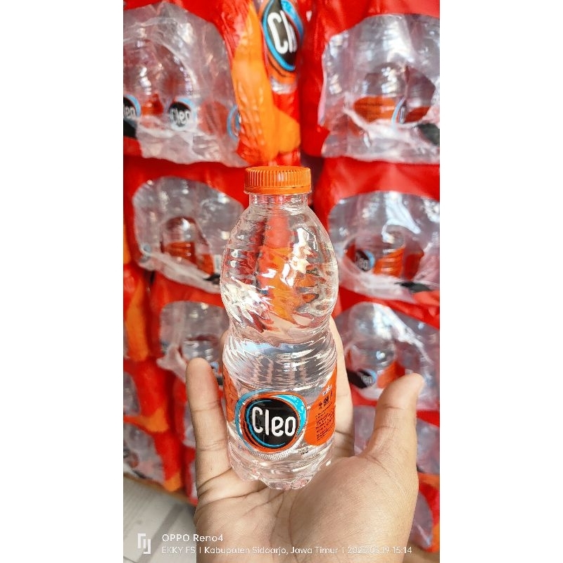 Jual Cleo Botol Mini 220ml isi 24 botol | Shopee Indonesia