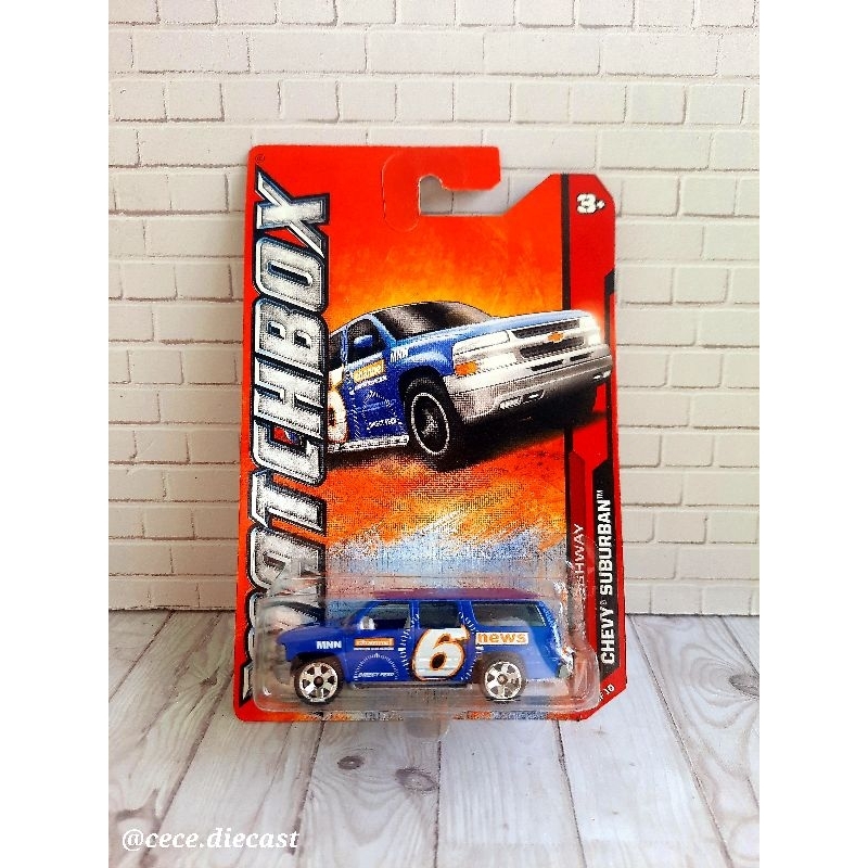 Jual Matchbox Chevy Suburban (MBX Highway) | Shopee Indonesia