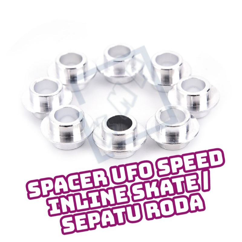 Jual SPACER UFO SEPATU RODA/ INLINE SKATE STANDARD DAN SPEED | Shopee ...