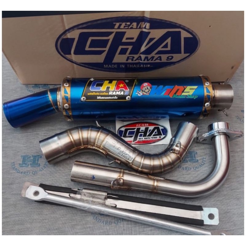 Jual Knalpot CHA Mio 250cc dan FFA 350cc original cha rama 9 Thailand ...