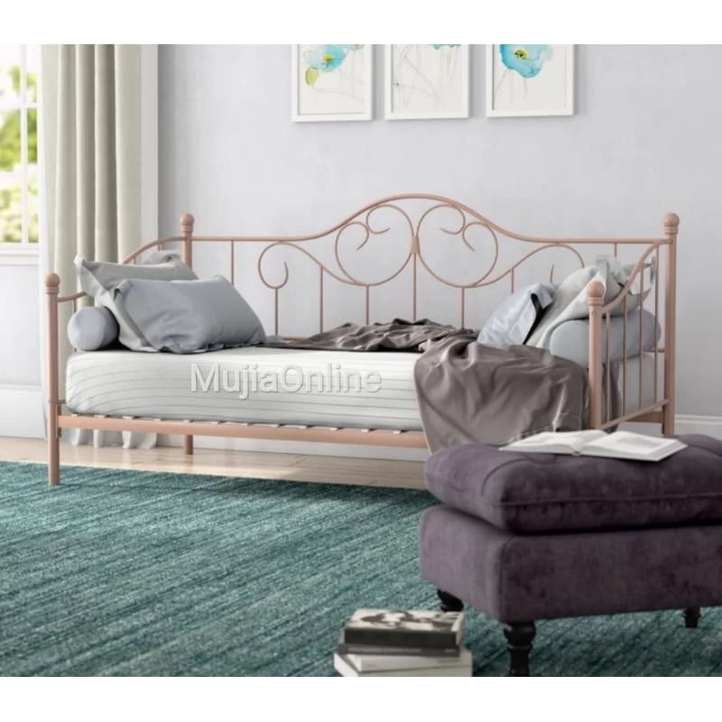 Jual Sofa Bed Day & Night Ranjang Divan Besi Mewah Unik | Shopee Indonesia