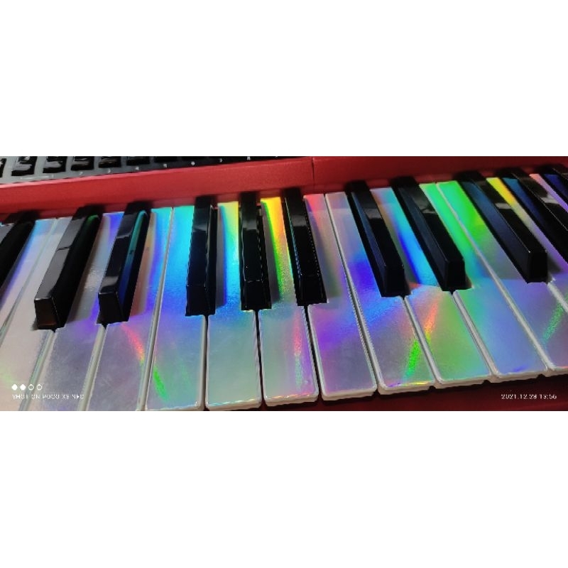 Jual STICKER TUTS KEYBOARD HOLOGRAM KORG DLL | Shopee Indonesia