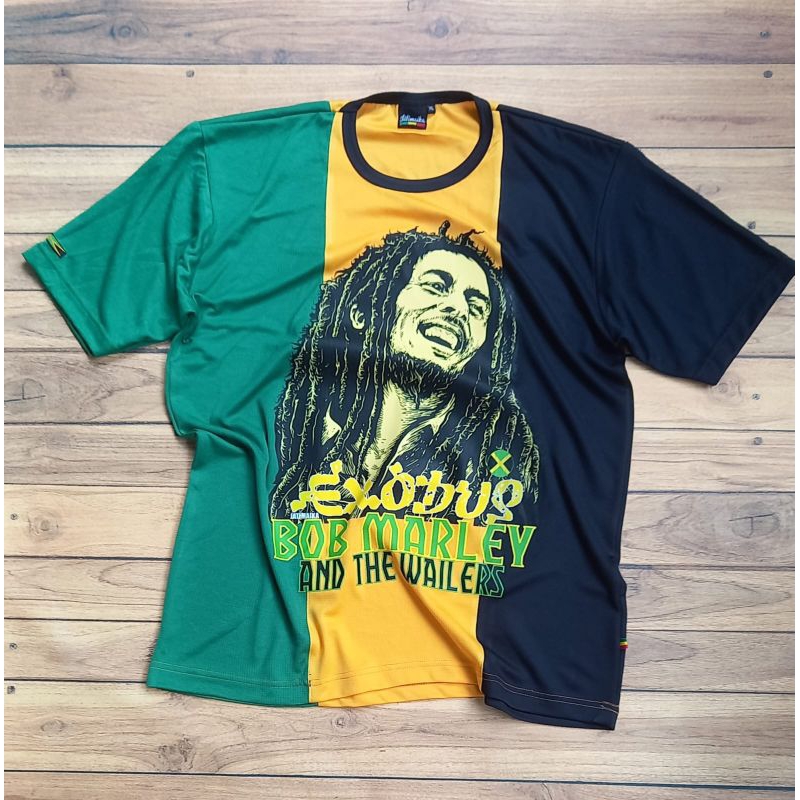 Jual JATIMAIKA kaos jamaica Bob Marley and the wailers EXODUS tshirt ...