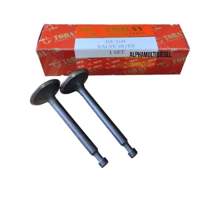 Jual VALVE IN EX SET GX160 TORAY | Shopee Indonesia