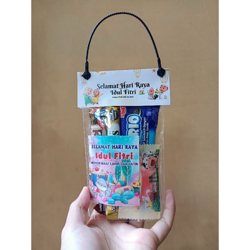 Jual Hampers Snack dan uang untuk anak edisi lebaran/hampers Snack ...