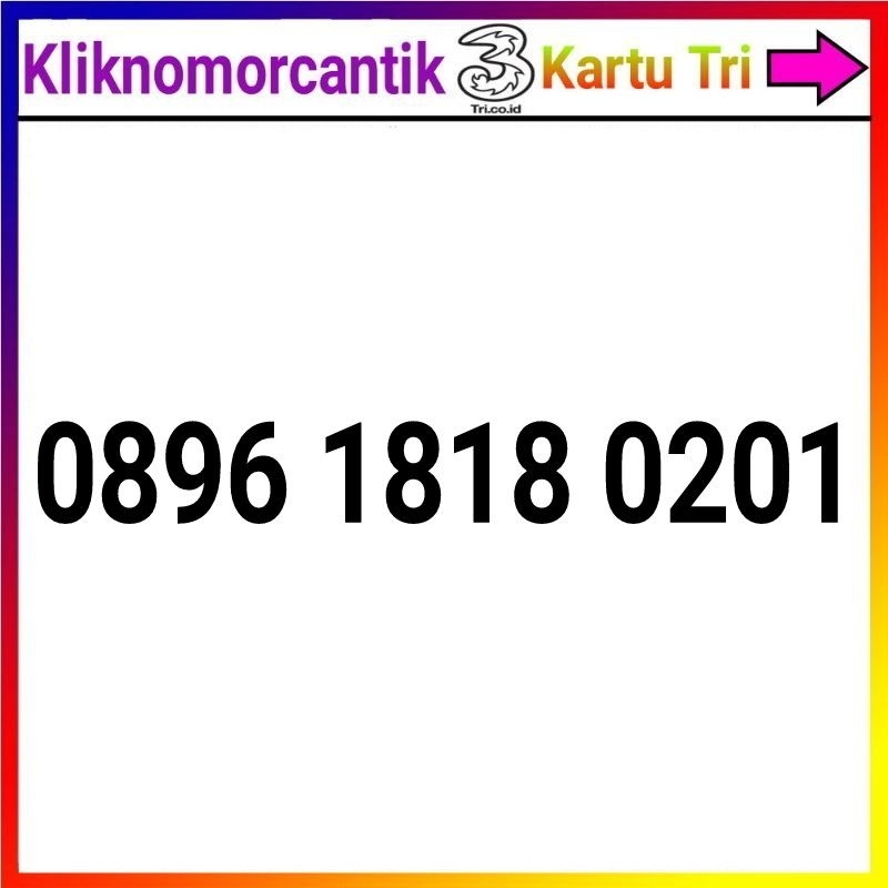 Jual nomor cantik Tri 4G kartu perdana Tri sp.32 | Shopee Indonesia