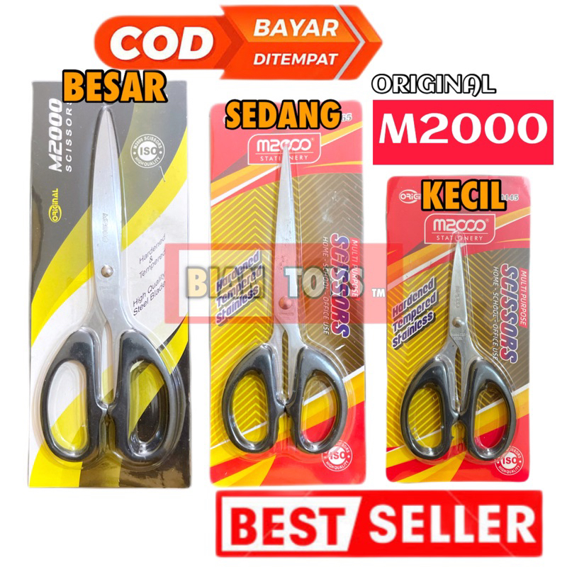 Jual M2000 GUNTING ORIGINAL 3 UKURAN | Shopee Indonesia