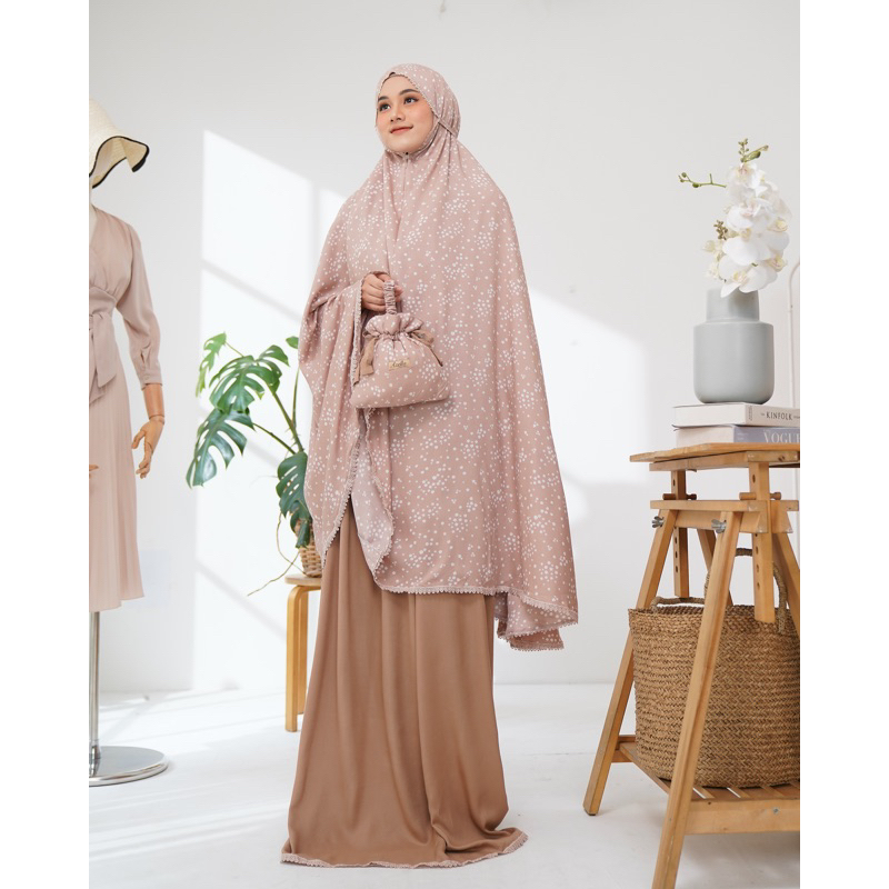 Jual Mukena Rayon Premium Zara Series | Shopee Indonesia