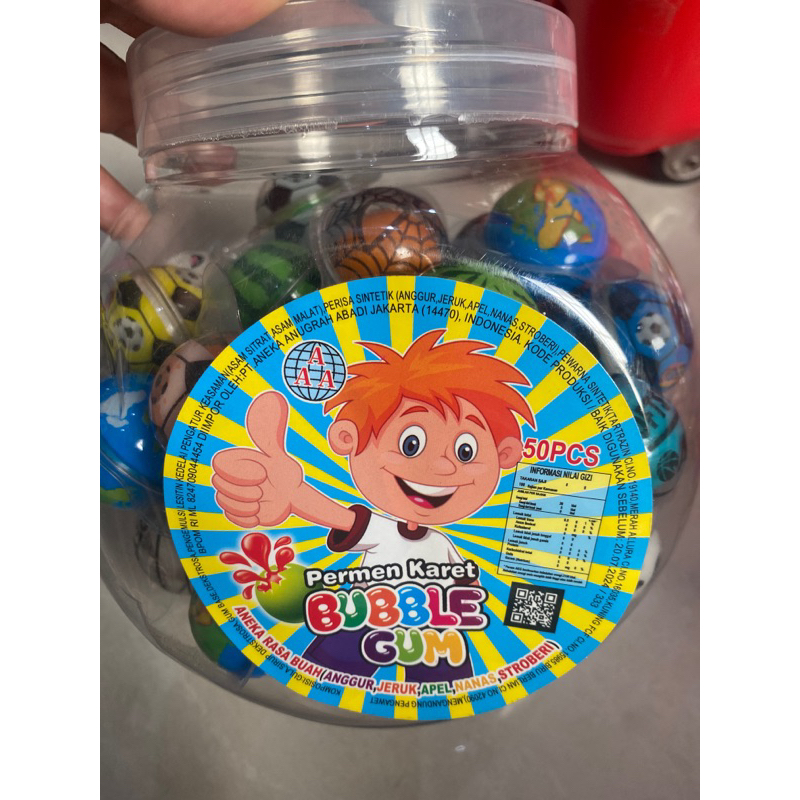 Jual Delunashop Permen Karet Bola Mata Viral Permen Karet Fanta Sprite ...