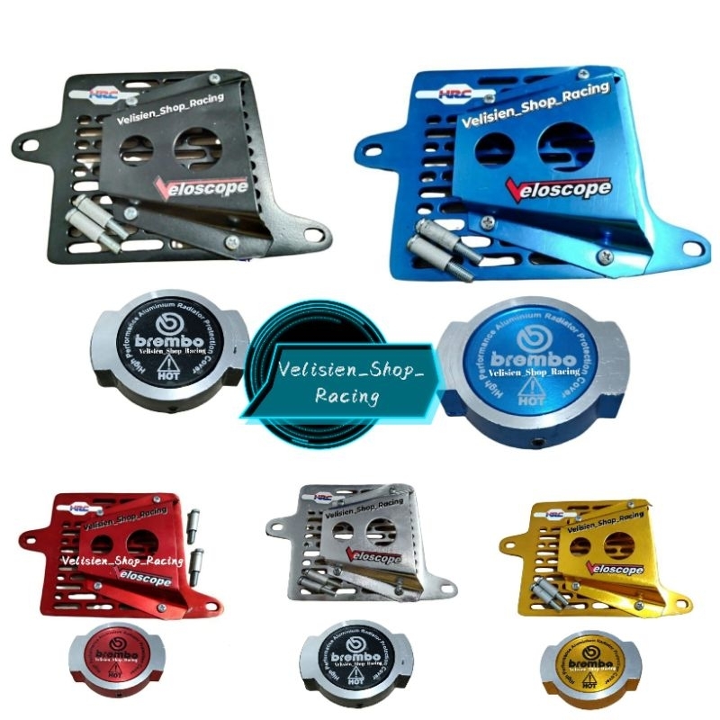 Jual PROMO MURAH Cover Tutup Radiator Pcx 160 Vario 160 + CAP Radiator ...