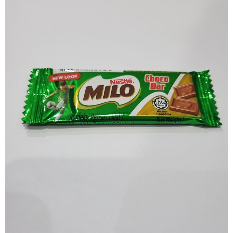 Jual coklat cokelat milo choco bar malaysia ecer 1 pcs (6 gram ...