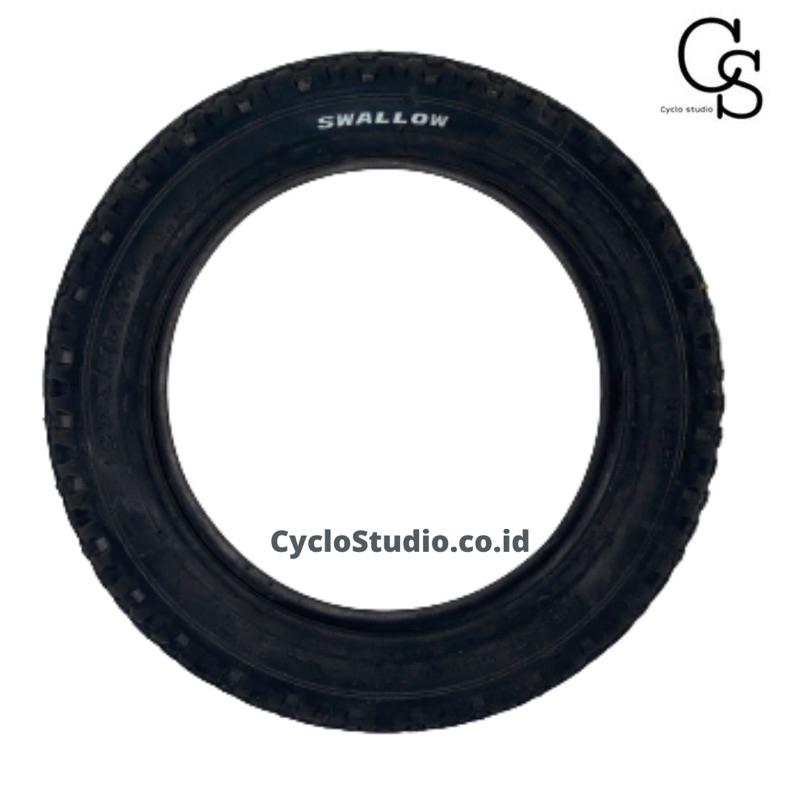 Jual Ban Luar Fat Bike 16 x 3.0 Sepeda Listrik Selis BMX Swallow SA-210 Hitam | Shopee Indonesia