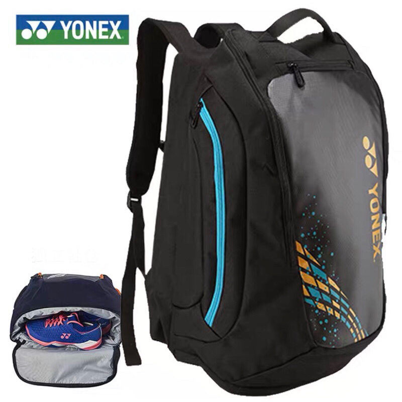 Jual Tas Badminton Yonex Pro Backpack Bag 92012Mex Model Ransel Black ...