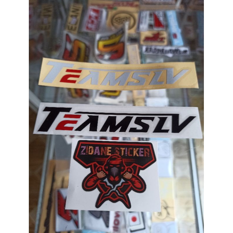 Jual Sticker TEAMSLV TEAM SLV SILVER VIRAL V2 Cutting | Shopee Indonesia