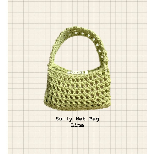 Jual Sully Crochet Net Bag (Tas Rajut Handmade) | Shopee Indonesia