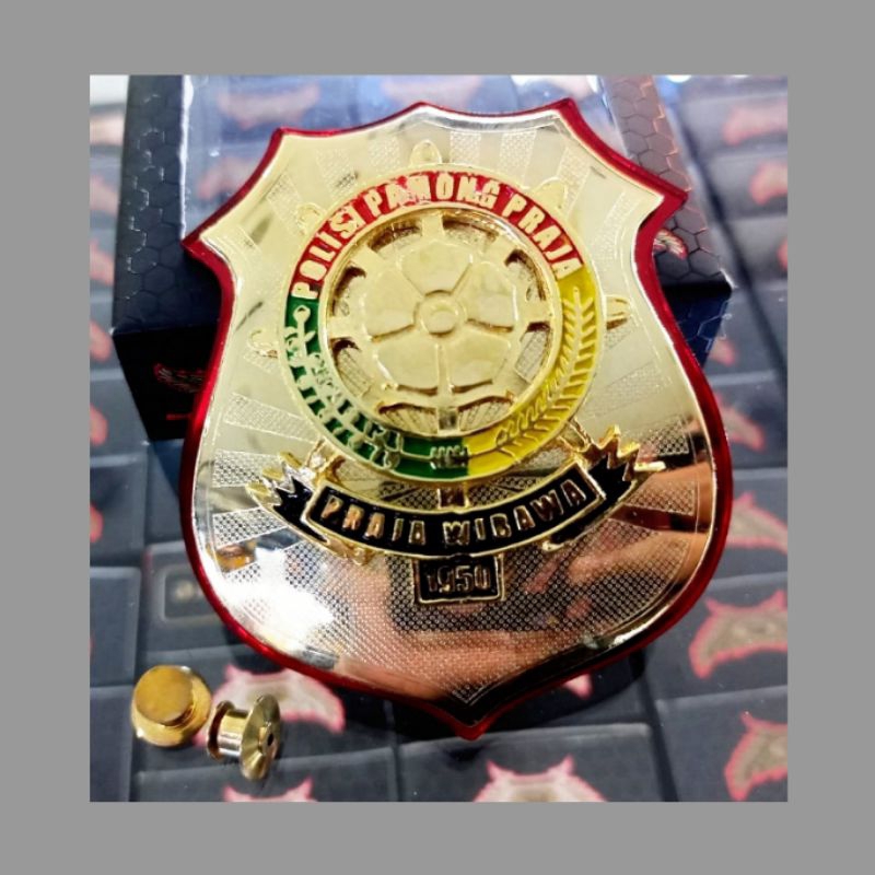 Jual lencana kewenangan pol pp model polri brevet kewenangan pol pp ...
