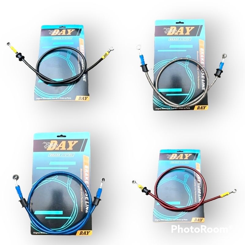 Jual SELANG REM DAY KABEL REM DAY WARNA HITAM SILVER MERAH PANJANG 95CM ...