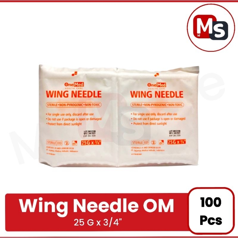Jual MS | Wing Needle 25 G Satuan | Shopee Indonesia