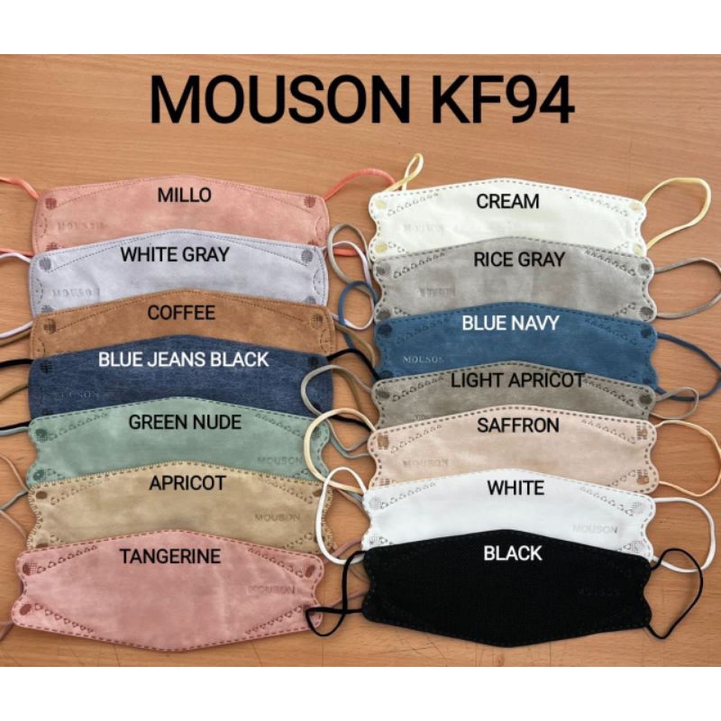 Jual kf94 mouson 10pcs 4ply emboss | Shopee Indonesia