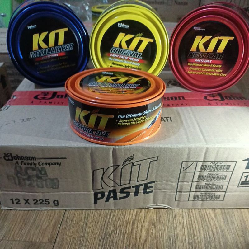Jual KIT LIGHT PASTE POLISH & WAX 225 GR | Shopee Indonesia