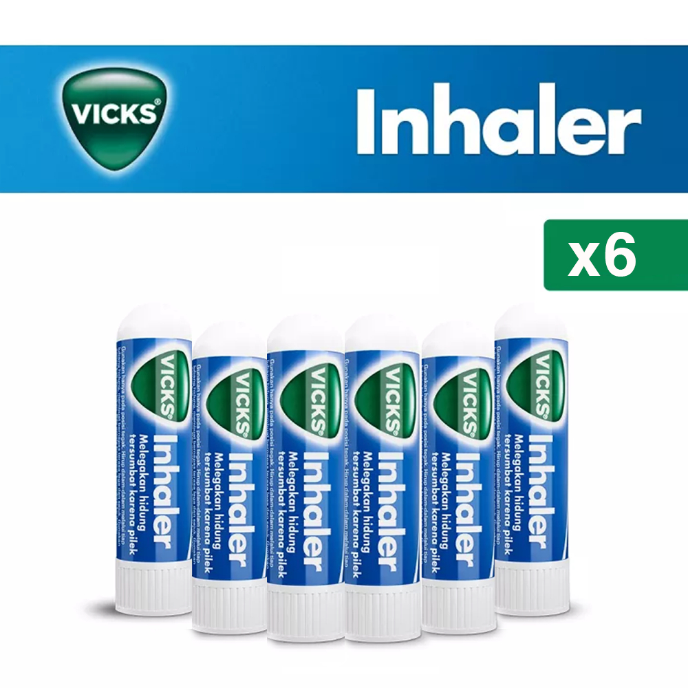 Jual VICKS INHALER KC 0.5ML BUNDLE X6 | Shopee Indonesia
