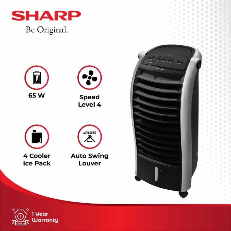 Jual Sharp Air Cooler PJA26MY-B Kipas Angin Ac Pendingin Portable Ice ...