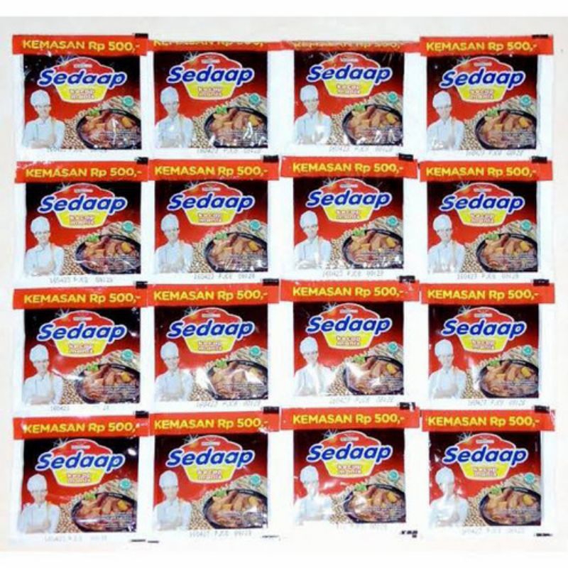 Jual KECAP SEDAAP RENTENG 12 SACHET | Shopee Indonesia