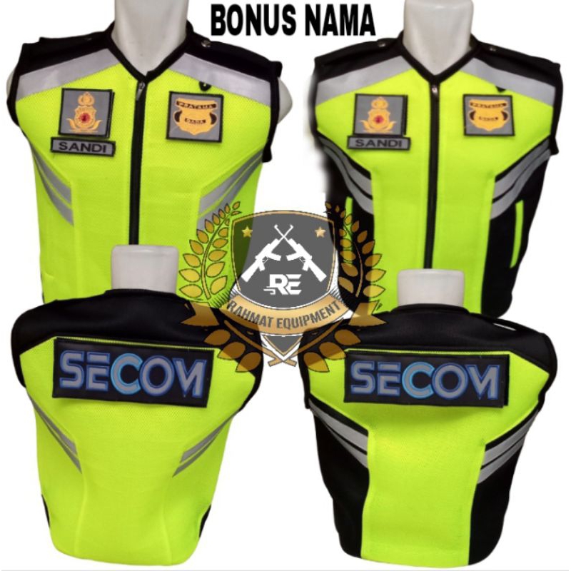 Jual Rompi Security Secom Rompi Security Satpam Komplek | Shopee Indonesia