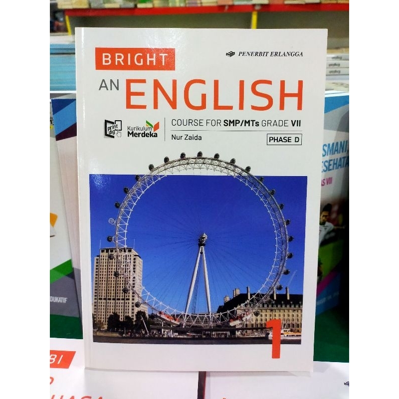 Jual Buku Pelajaran : Bright An English Bahasa Inggris Kelas VII SMP/MTs Kurikulum Merdeka - Nur ...