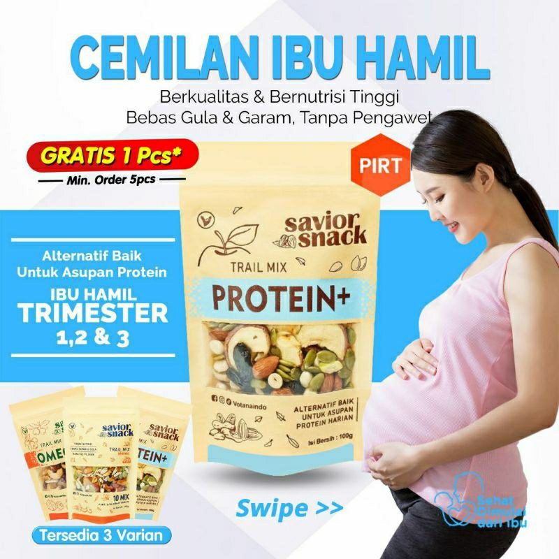 Jual Cemilan Ibu Hamil Trimester 1,2 & 3, Makanan Sehat Bumil, Savior ...