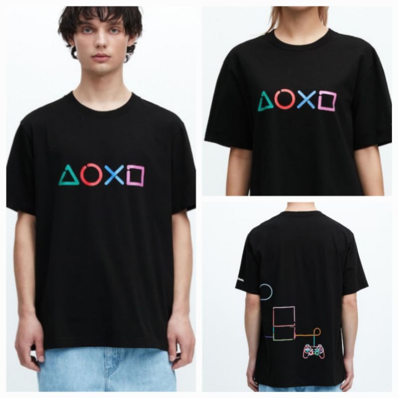 Jual KAOS UT UNIQLO PLAYSTATION HITAM BARU ASLI ORIGINAL | Shopee Indonesia