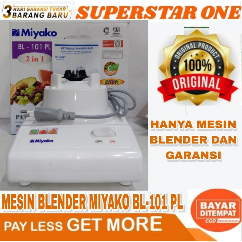 Jual Miyako Mesin blender BL-101 PL mesin blender Miyako BL 101 PL 100% ...